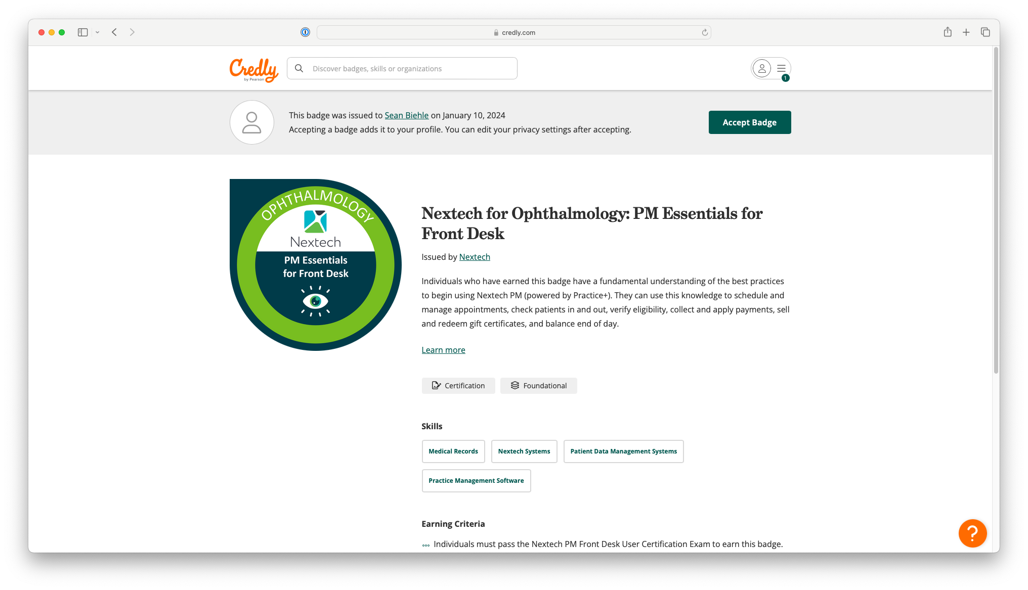 Demonstrate Your Skills & Knowledge with Nextech Certification