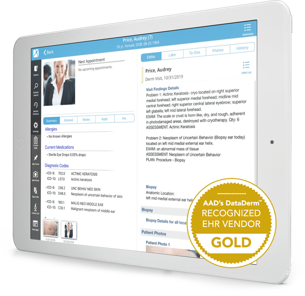 EHR Software and Practice Management for Dermatology | Nextech